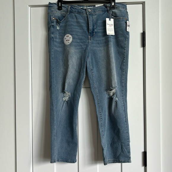Wallflower | Jeans | The Fearless Curvy Super High Rise Straight Blue ...